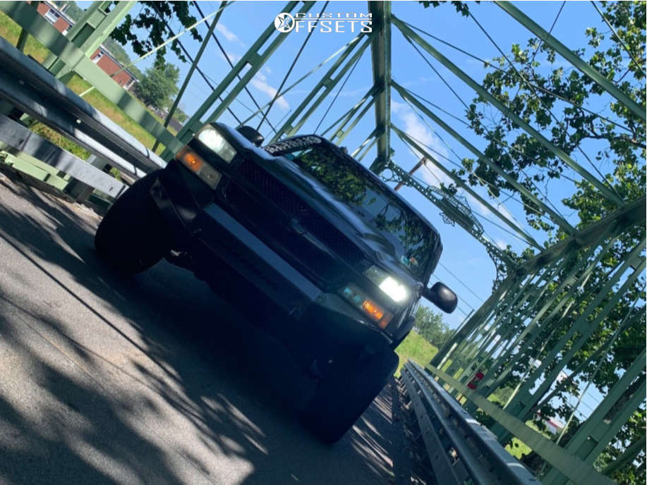 2003 Chevrolet Silverado 1500 HD with 20x12 -44 DPS Offroad W869 and ...