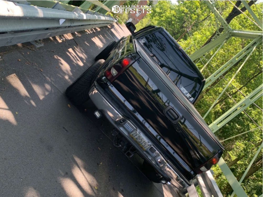 2003 Chevrolet Silverado 1500 HD with 20x12 -44 DPS Offroad W869 and ...