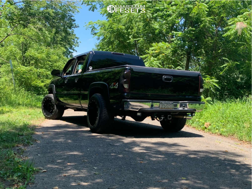 2003 Chevrolet Silverado 1500 HD with 20x12 -44 DPS Offroad W869 and ...