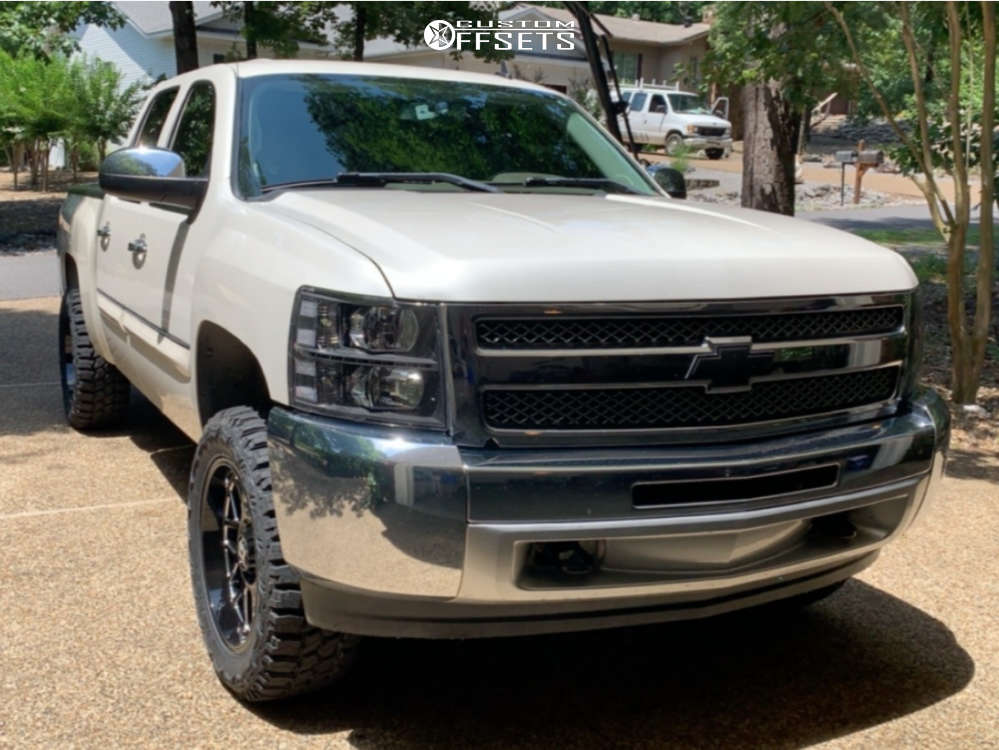 2012 Chevrolet Silverado 1500 with 20x9 XD Grenade and 33/12.5R20 ...