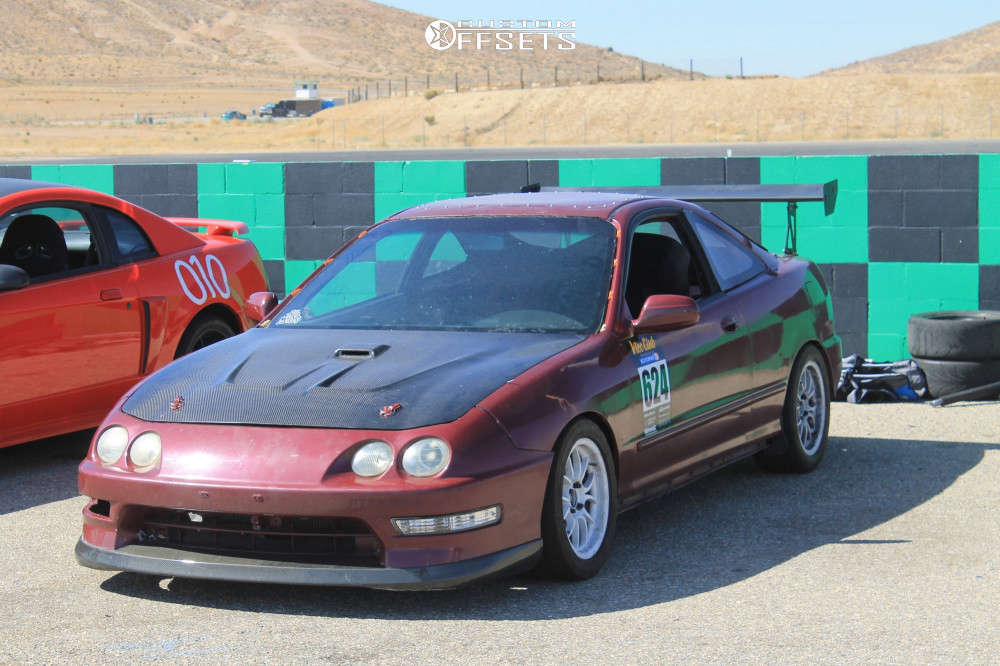 1999 Acura Integra with 15x8 32 949 Racing 6UL and 225/45R15 Toyo Tires ...