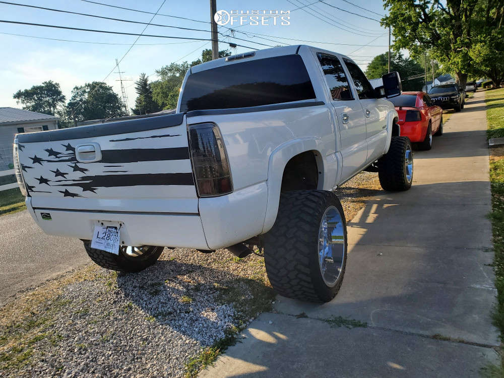2006 GMC Sierra 1500 with 22x14 -76 Cali Offroad Summit 9110 and 375 ...