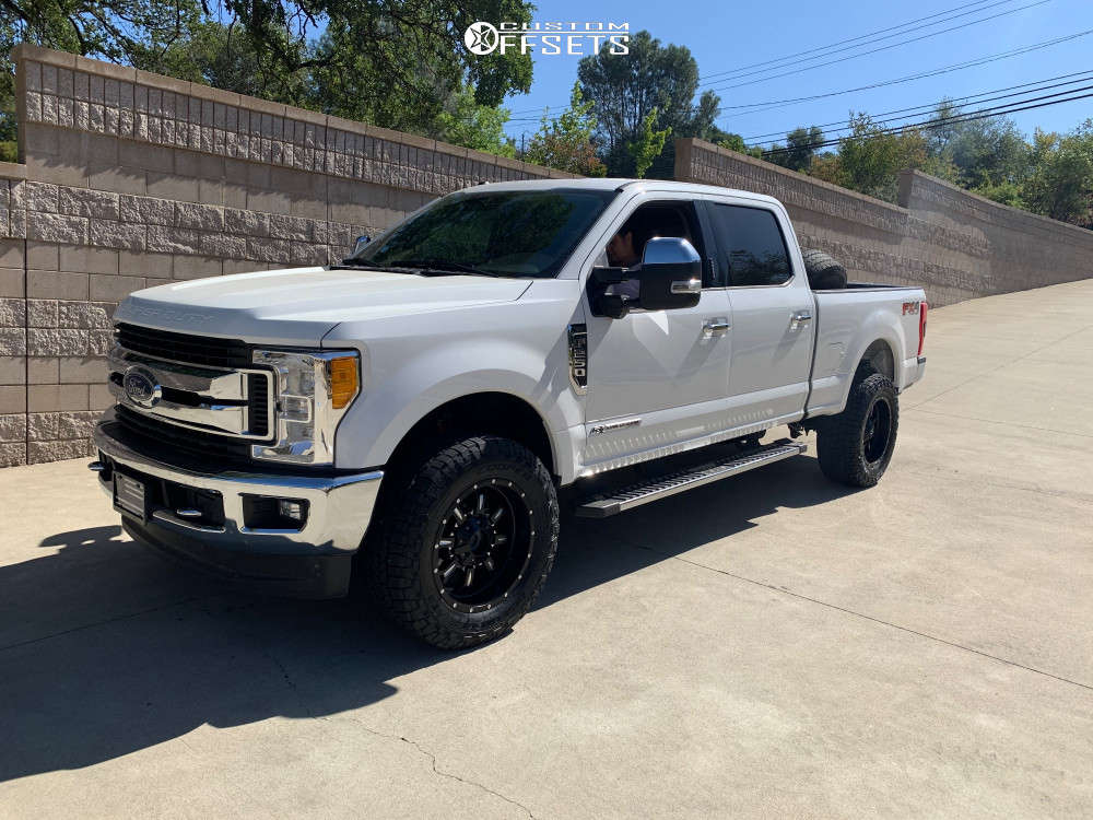 2017 Ford F-250 Super Duty with 20x10 -12 Fuel Krank and 35/12.5R20 ...