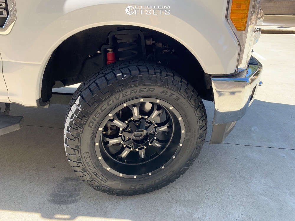 2017 Ford F-250 Super Duty with 20x10 -12 Fuel Krank and 35/12.5R20 ...