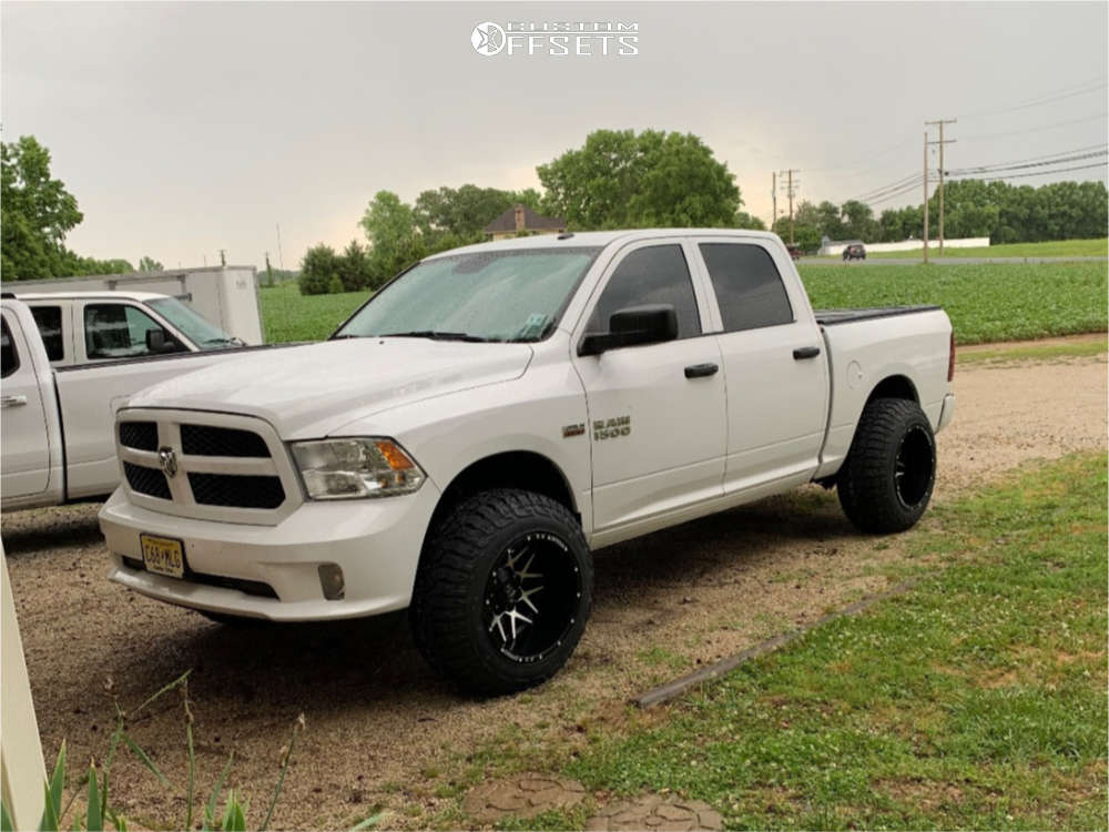 2016 Ram 1500 with 20x14 -76 KX Kx05 and 35/12.5R20 Federal Xplora Rt ...