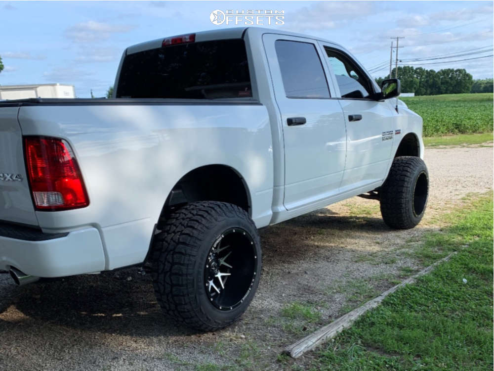 2016 Ram 1500 with 20x14 -76 KX Kx05 and 35/12.5R20 Federal Xplora Rt ...