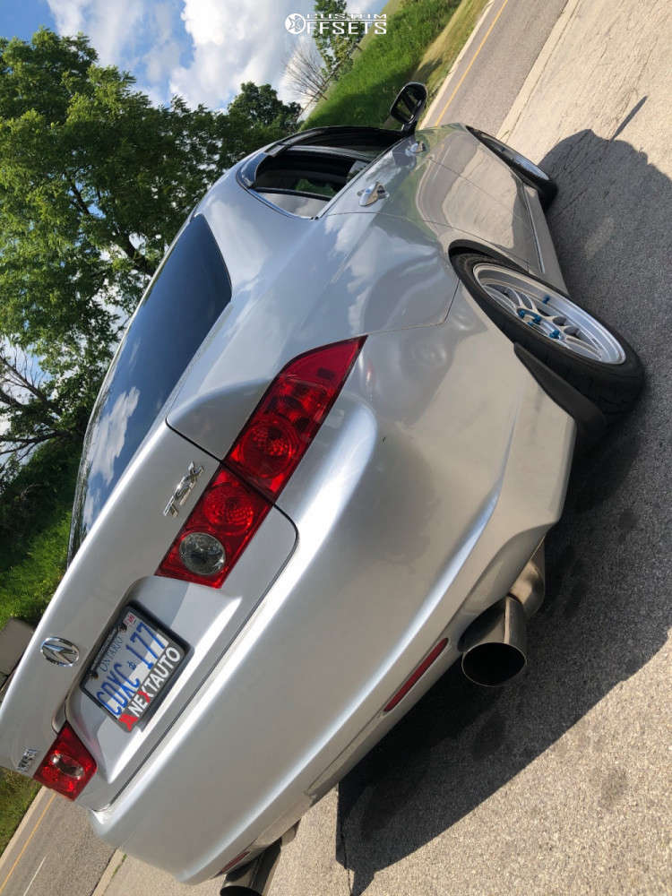 2006 Acura TSX with 17x9 45 Enkei RPF1 and 255/40R17 Firestone Firehawk ...