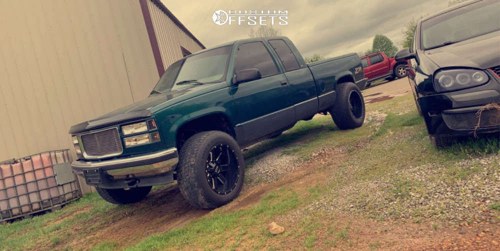 1997 GMC C1500 Aggressive > 1" Outside Fender Leveling Kit | Custom Offsets