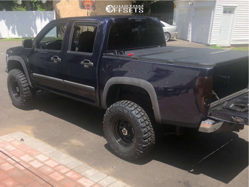 2008 Chevrolet Colorado with 15x8 -19 Vision D Window and 33/12.5R15 ...