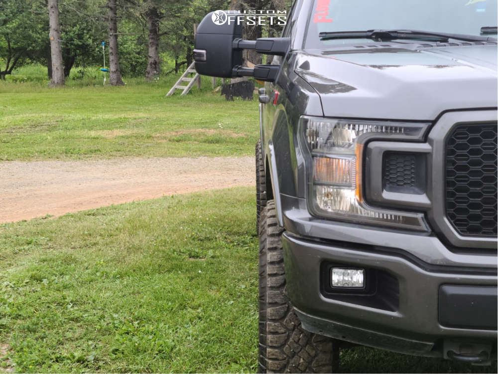 2018 Ford F-150 with 18x9 -12 Fuel Coupler and 275/70R18 Goodyear ...