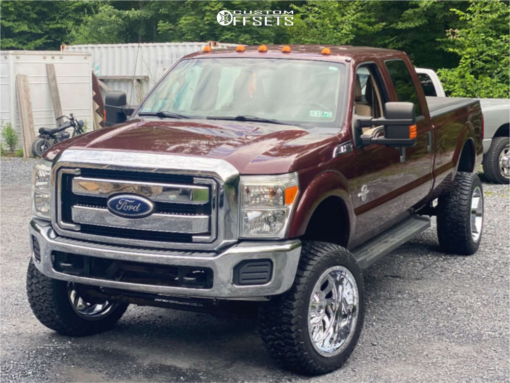 2011 Ford F-250 Super Duty with 22x12 -44 RBP Glock and 35/12.5R22 AMP ...