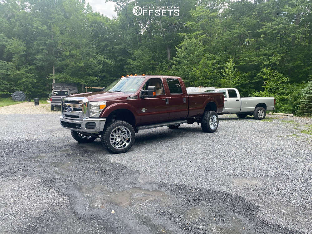 2011 Ford F-250 Super Duty with 22x12 -44 RBP Glock and 35/12.5R22 AMP ...