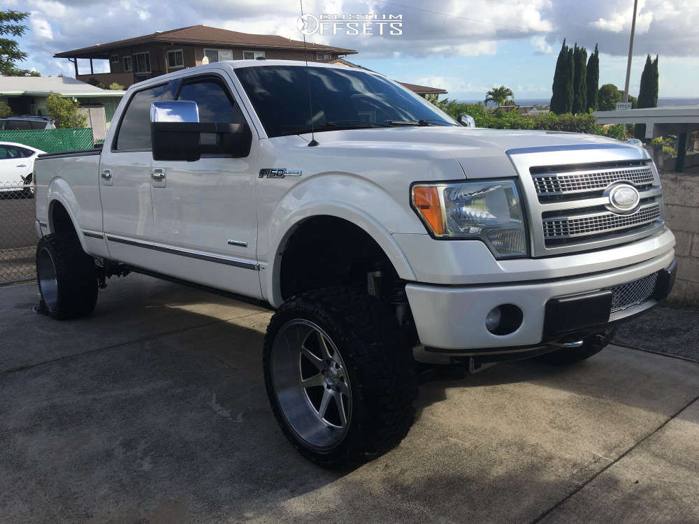 2012 Ford F-150 with 22x12 -44 XD Pike and 33/12.5R22 Federal Xplora Mt ...