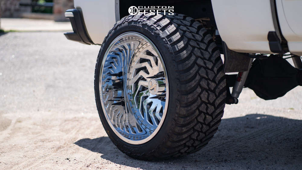 2017 Chevrolet Silverado 1500 with 24x14 -81 ARKON OFF-ROAD Crown ...