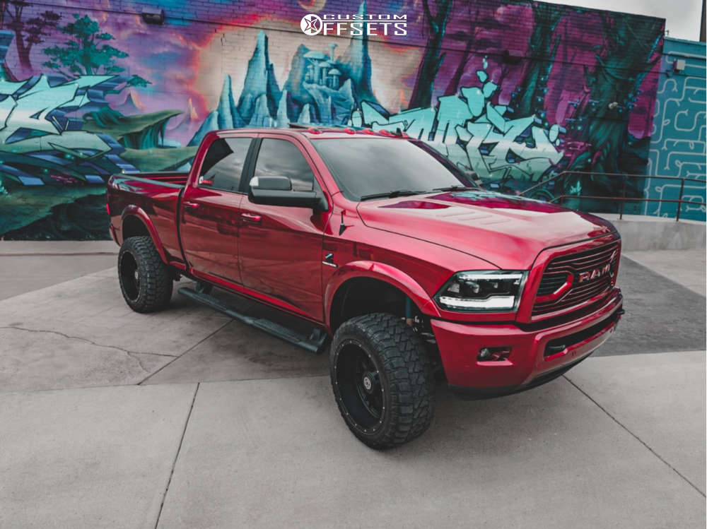 2018 Ram 2500 with 22x12 -44 Anthem Off-Road Instigator and 35/12.5R22 ...