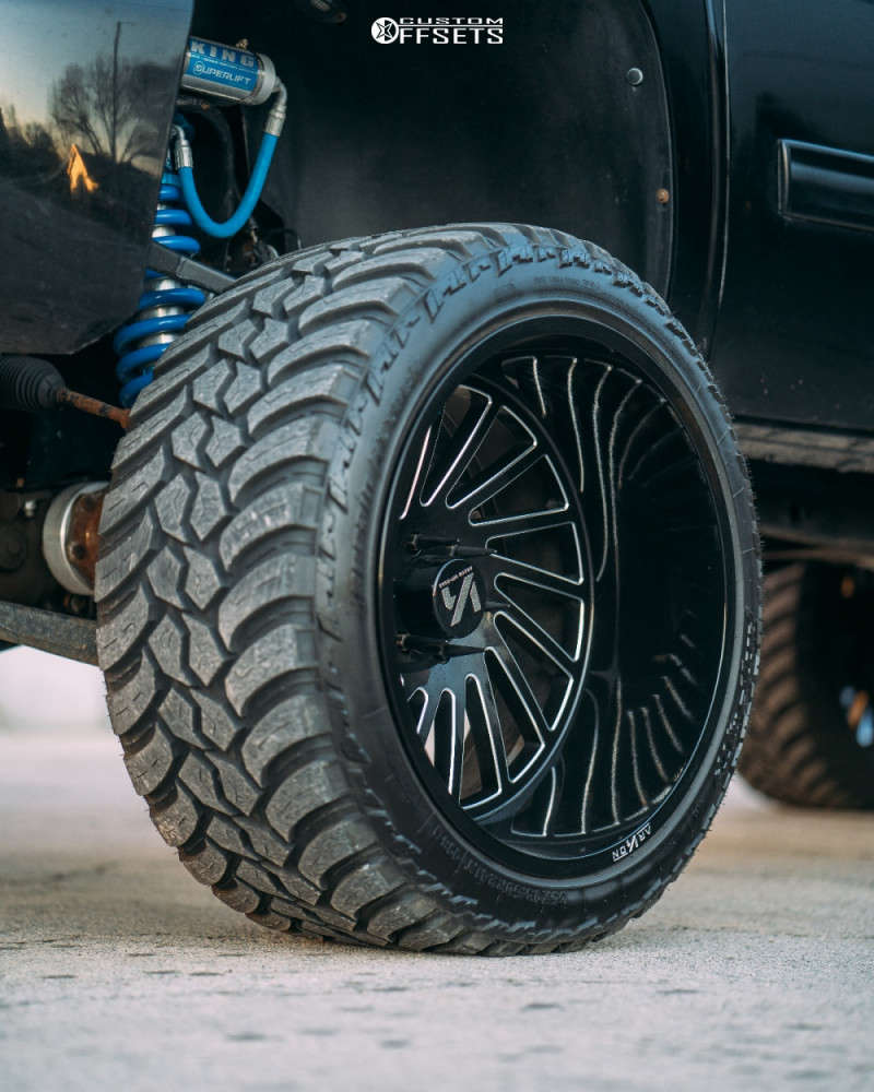 2010 Chevrolet Silverado 1500 with 24x14 -81 ARKON OFF-ROAD Caesar and ...