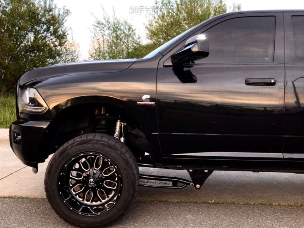 2016 Ram 2500 with 20x12 -44 Fuel D588 and 33/12.5R20 Toyo Tires Open ...