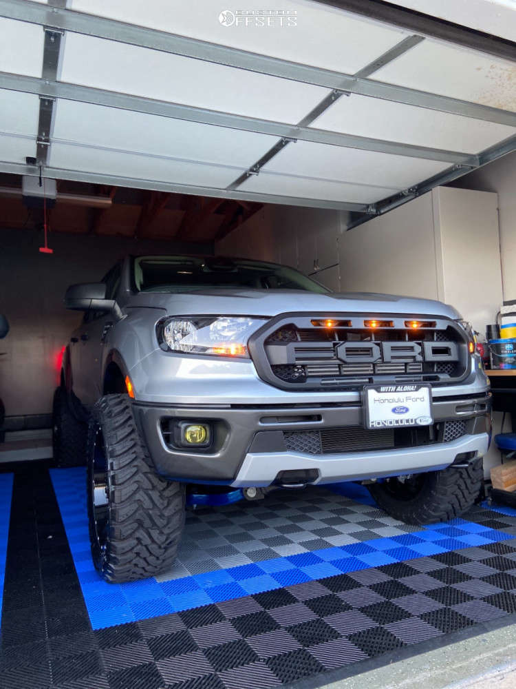 2020 Ford Ranger with 20x9.5 -6 Pro Comp Series 42 and 33/12.5R20 Toyo ...