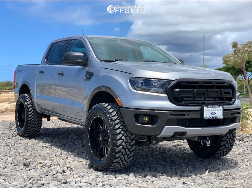 2020 Ford Ranger with 20x9.5 -6 Pro Comp Series 42 and 33/12.5R20 Toyo ...