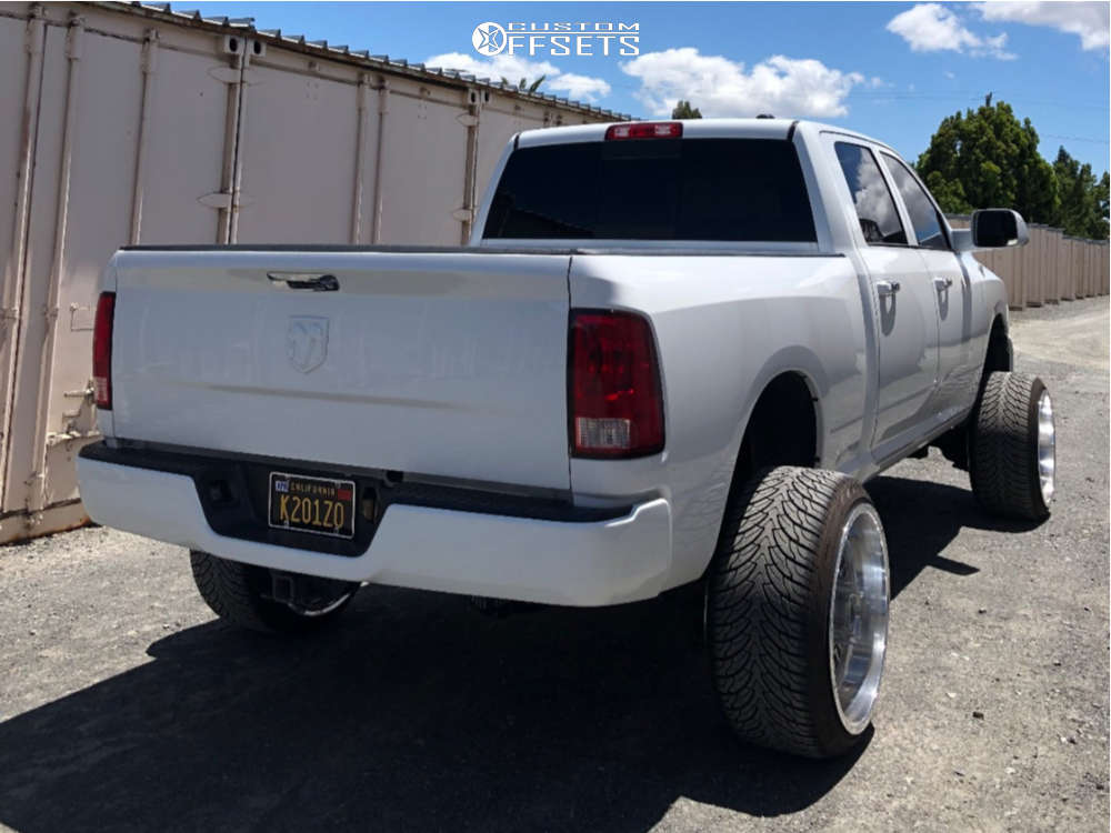 2012 Ram 2500 with 26x14 -76 Fuel Forged Ff75 and 305/35R26 Federal ...