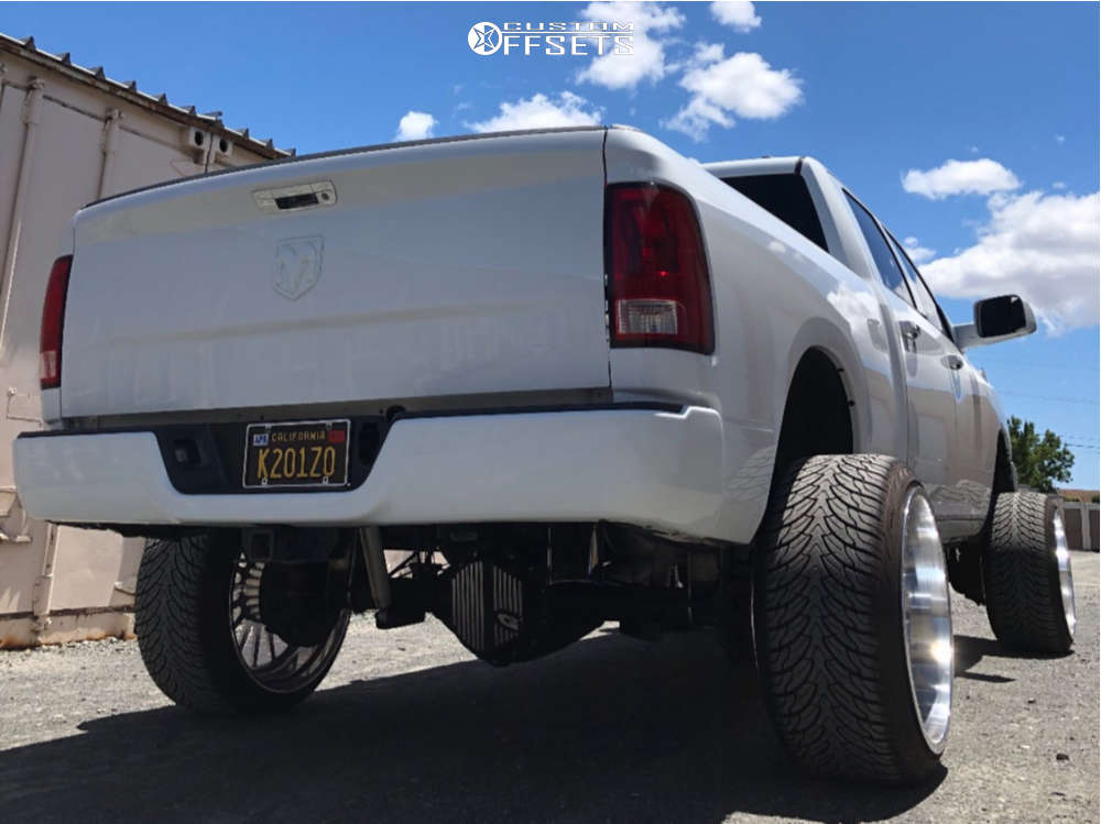 2012 Ram 2500 with 26x14 -76 Fuel Forged Ff75 and 305/35R26 Federal ...