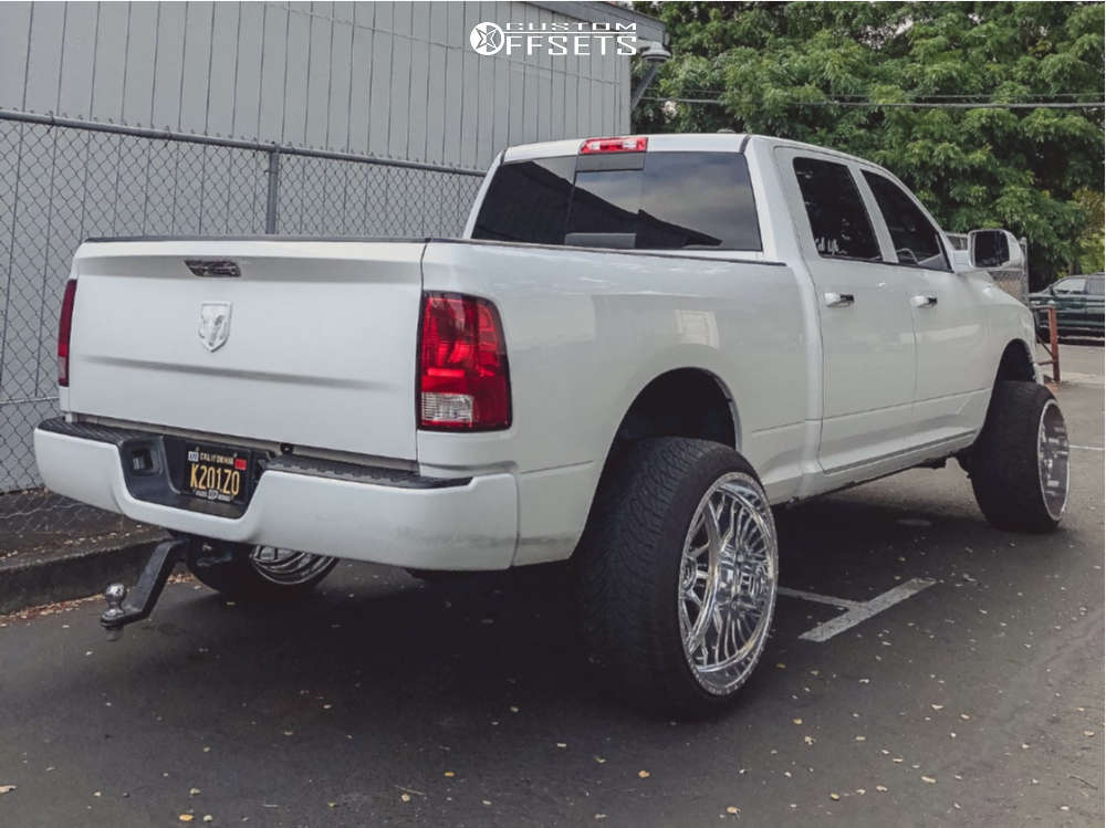2012 Ram 2500 with 26x14 -76 Fuel Forged Ff75 and 305/35R26 Federal ...