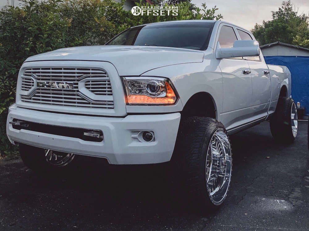 2012 Ram 2500 with 26x14 -76 Fuel Forged Ff75 and 305/35R26 Federal ...