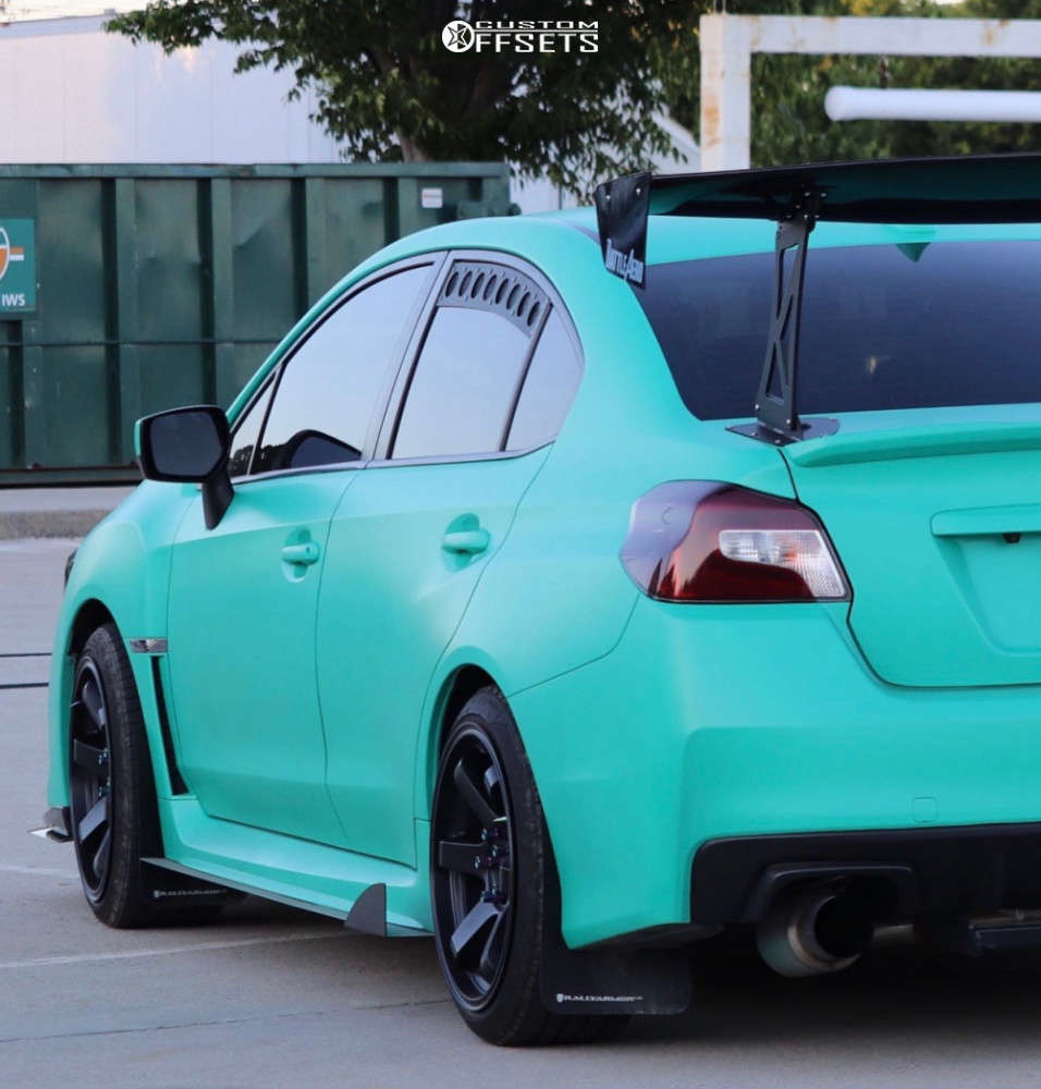 2016 Subaru WRX Wheel Offset HellaFlush Stock | 1156852 | Custom Offsets