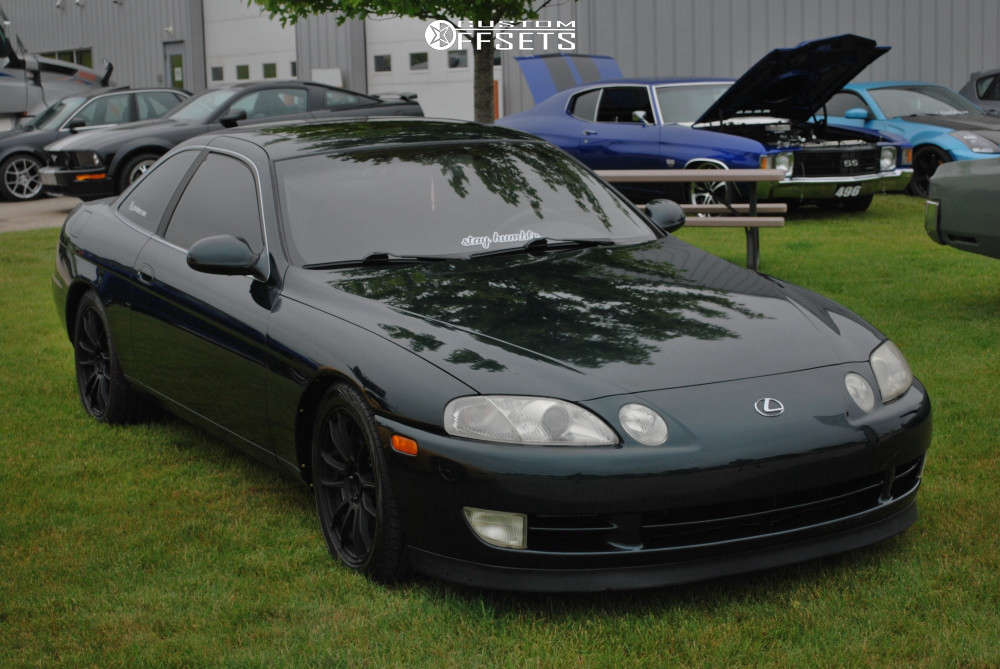 1992 Lexus SC400 with 17x7.5 40 NS Ns1204 and 245/85R17 Achilles Atr ...