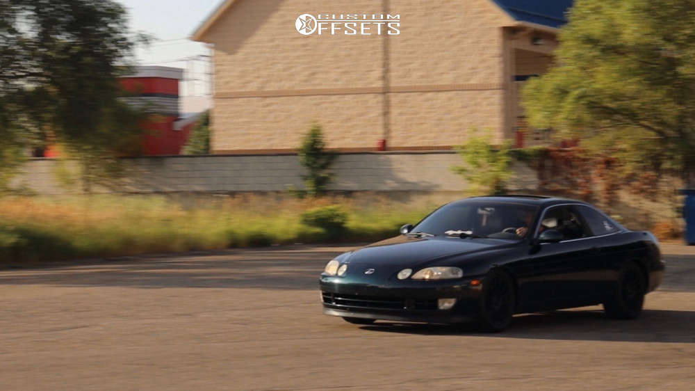 1992 Lexus SC400 with 17x7.5 40 NS Ns1204 and 245/85R17 Achilles Atr ...