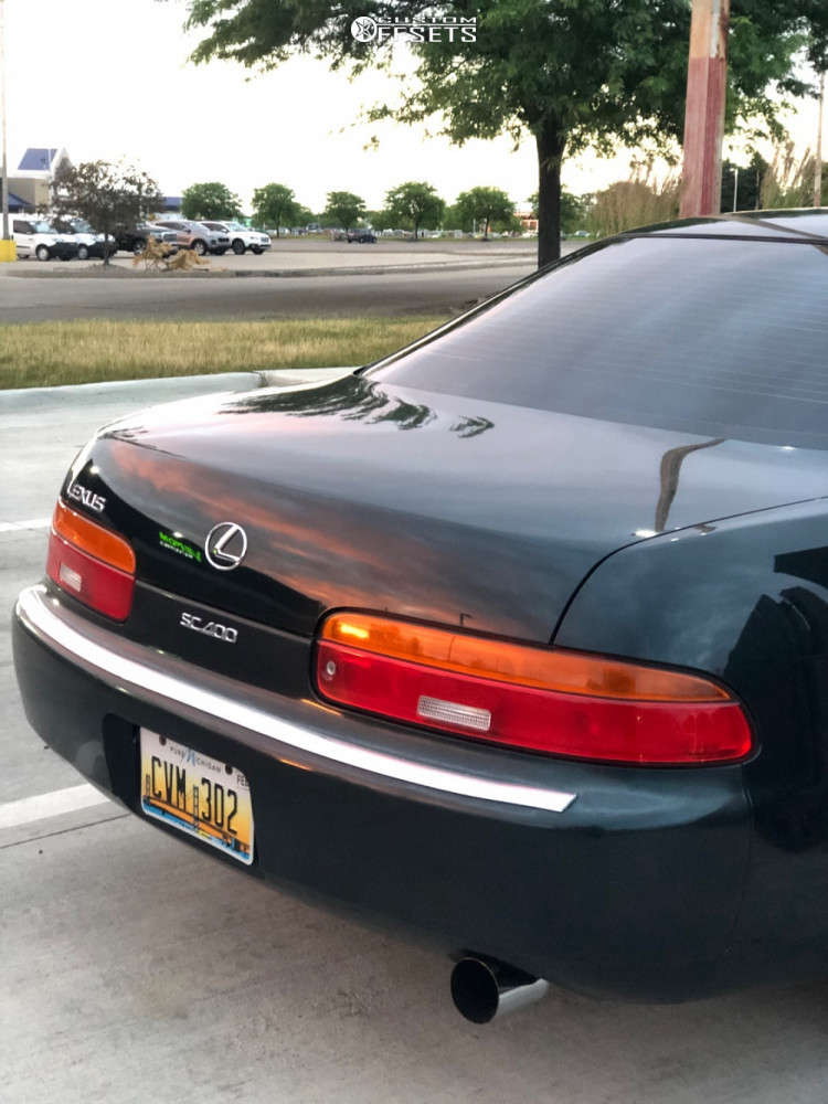 1992 Lexus SC400 with 17x7.5 40 NS Ns1204 and 245/85R17 Achilles Atr ...