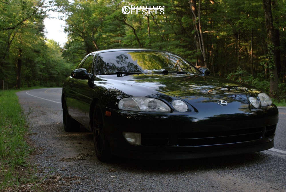 1992 Lexus SC400 with 17x7.5 40 NS Ns1204 and 245/85R17 Achilles Atr ...