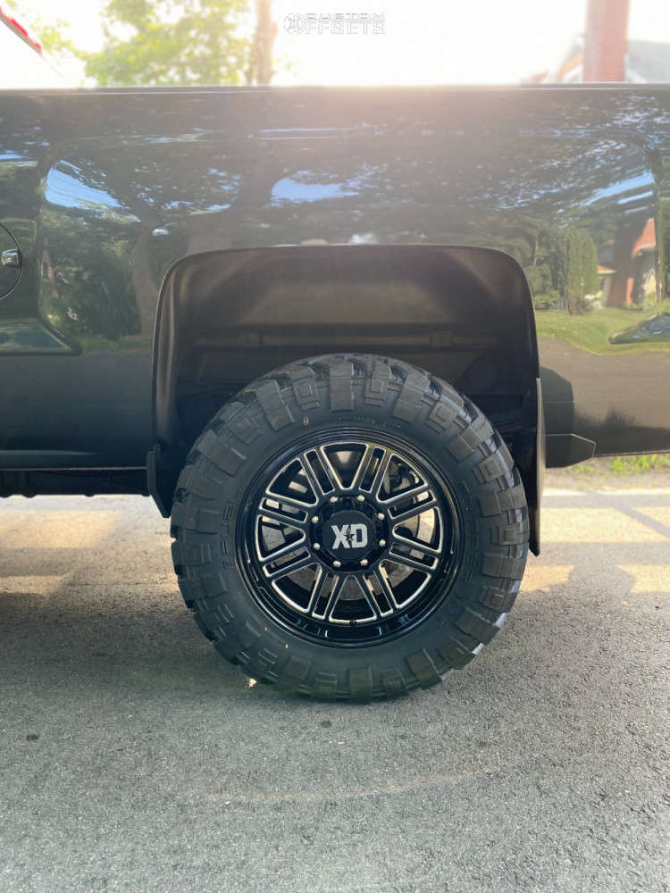 2019 Chevrolet Silverado 2500 HD with 20x9 -0 XD Xd850 and 35/12.5R20 ...