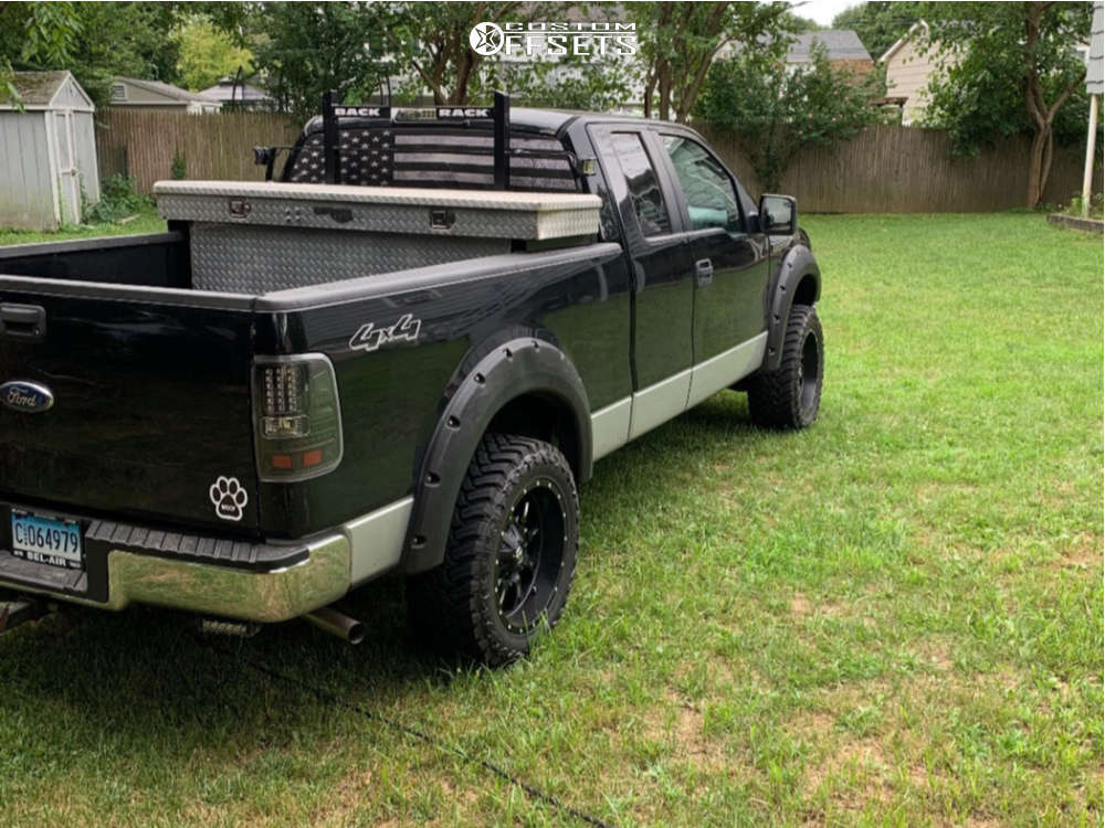 2008 Ford F-150 with 20x10 -24 Fuel Krank and 33/12.5R20 Atturo Trail ...