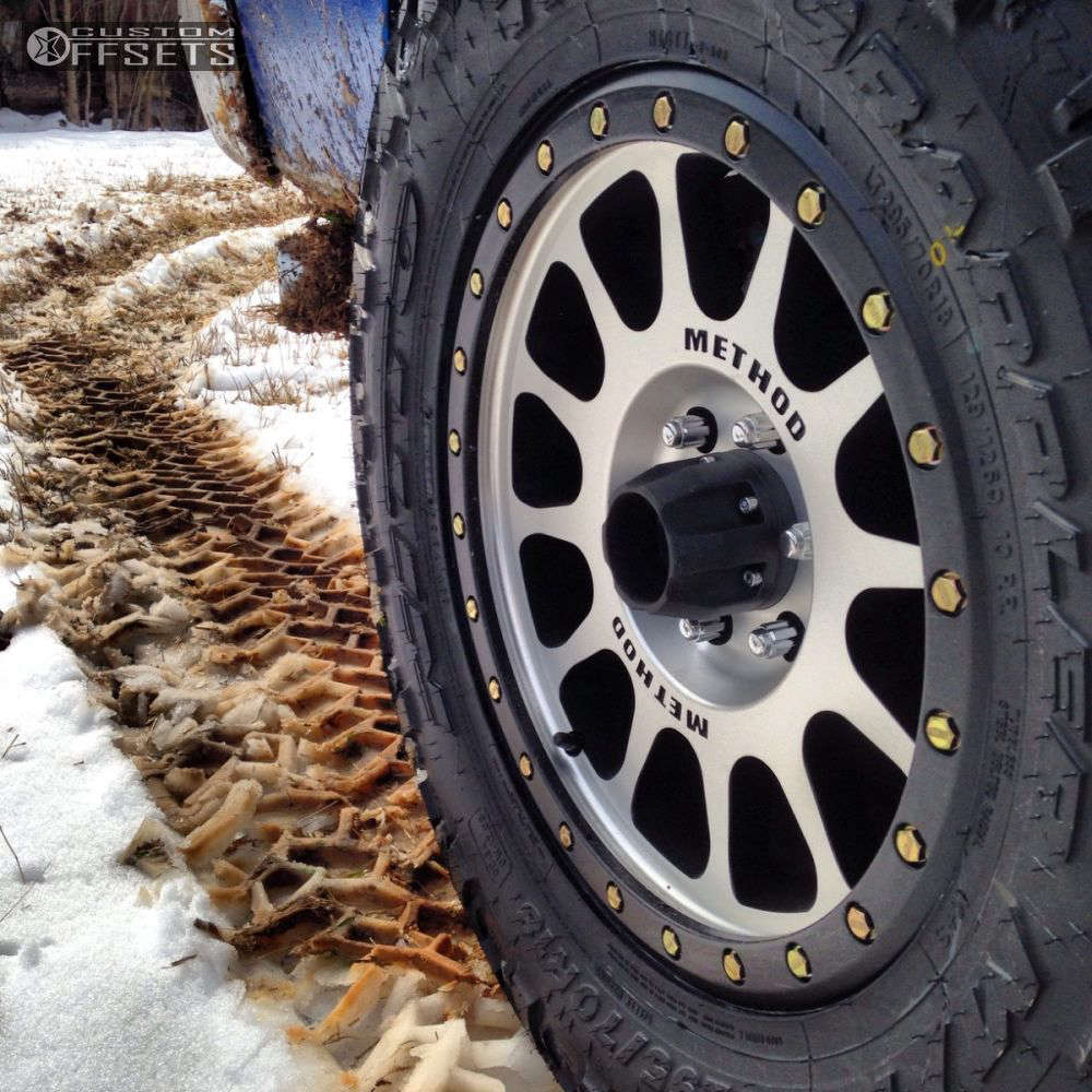 2012 Ford F-150 with 18x9 18 Method NV and 35/12.5R18 Nitto Trail ...