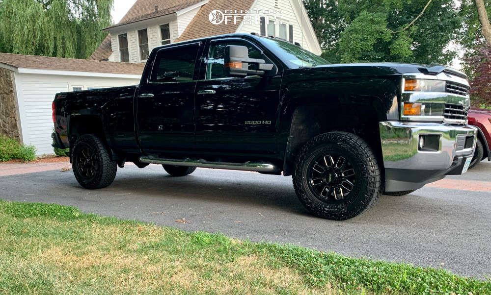 2016 Chevrolet Silverado 2500 HD with 18x9 12 Ultra Butcher and 275 ...