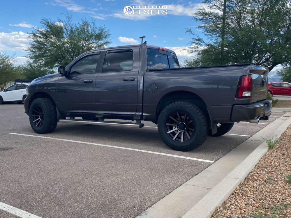 2017 Ram 1500 with 20x10 -18 XD Xd847 and 35/12.5R20 Falken WildPeak ...
