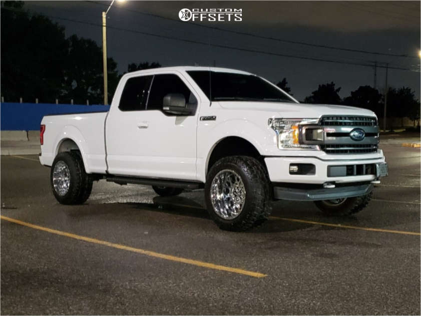 2019 Ford F-150 with 20x12 -51 Vision Rocker and 33/12.5R20 Toyo Tires ...