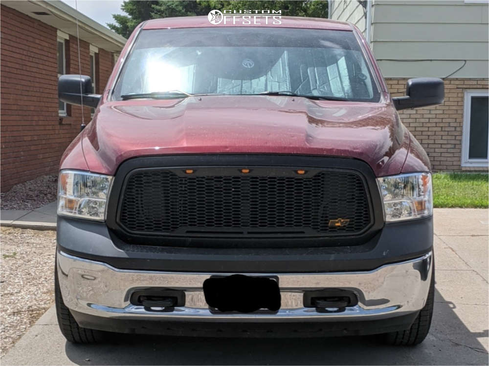 2018 Ram 1500 with 17x9 0 Raceline Raptor and 265/70R17 Goodyear ...