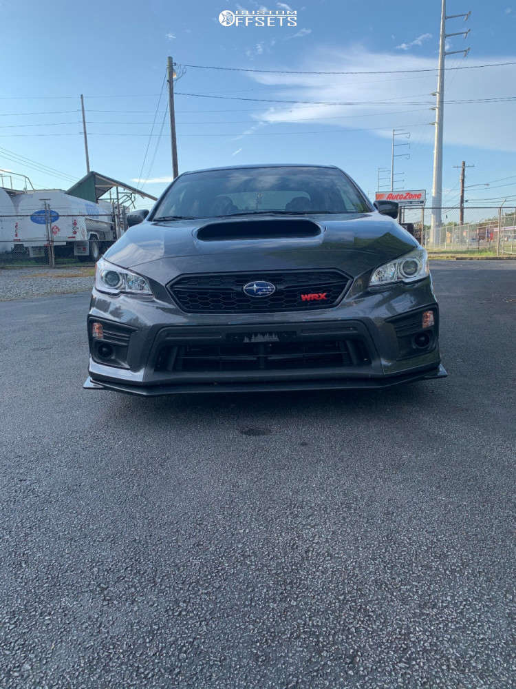 2020 Subaru WRX with 18x9.5 32 Aodhan DS02 and 235/40R18 Federal SS595 ...