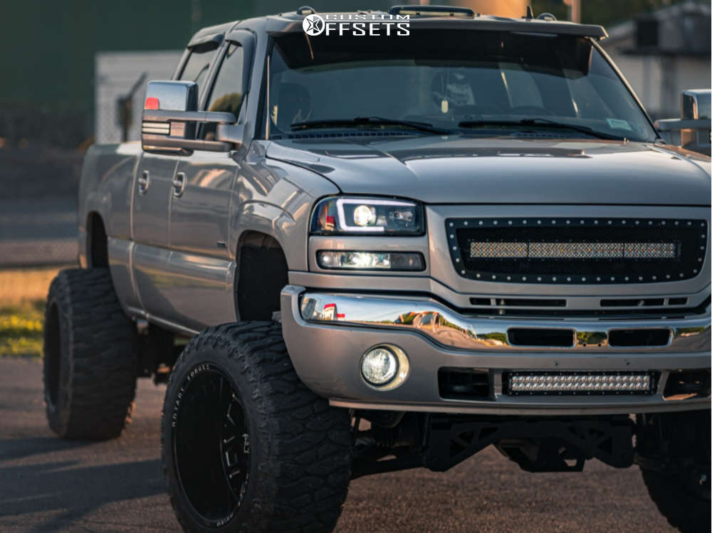 2007 GMC Sierra 2500 HD Classic with 22x14 -76 Black Rhino Grimlock and ...