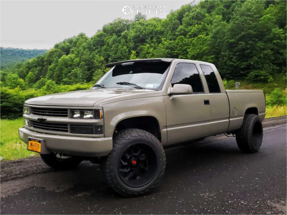 1995 Chevrolet K1500 with 20x12 -57 Vision Spyder and 33/12.5R20 ...