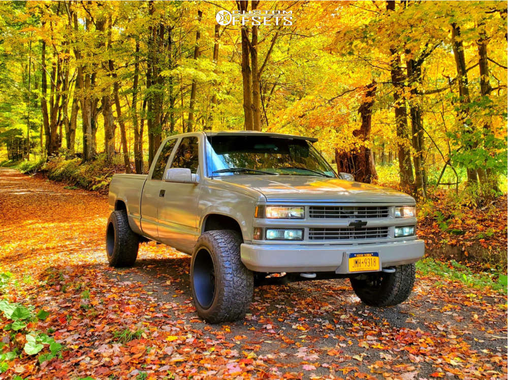 1995 Chevrolet K1500 with 20x12 -57 Vision Spyder and 33/12.5R20 ...
