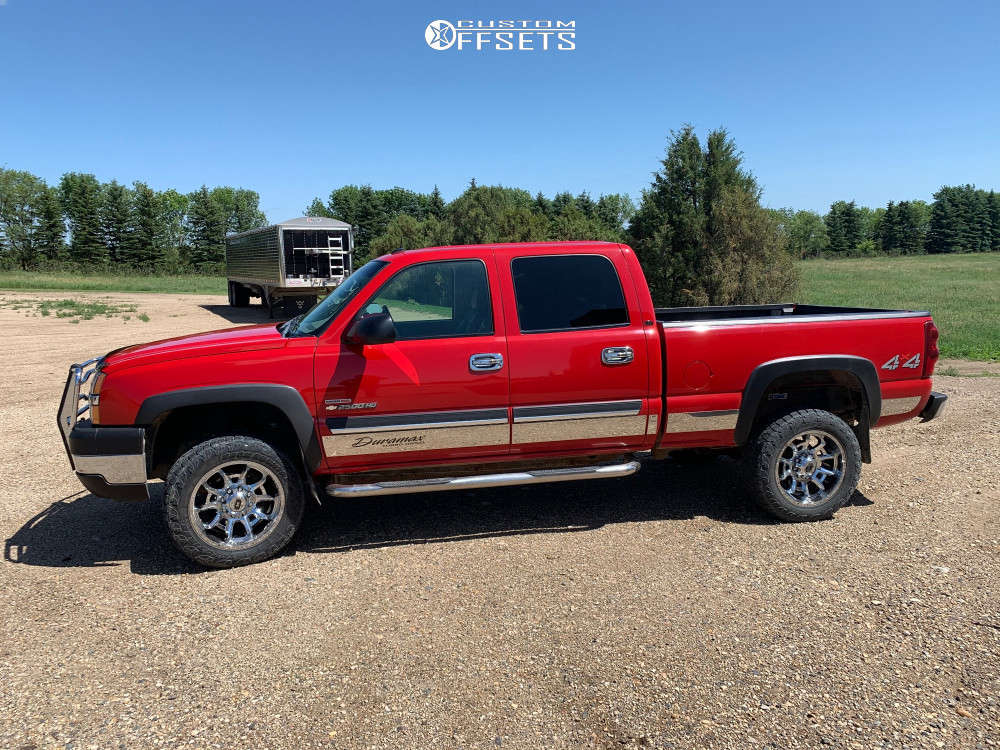 2003 Chevrolet Silverado 2500 HD with 20x9 12 Vision Bomb and 275/60R20 ...