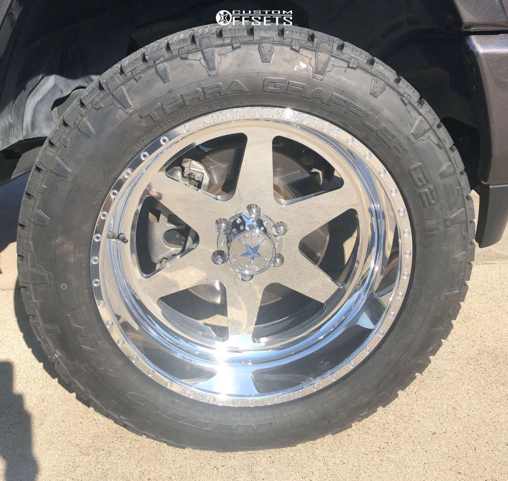 2019 Ram 1500 with 22x10 -24 American Force Independence Ss and 285 ...