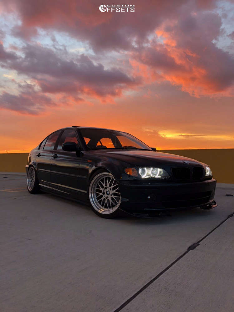 2003 BMW 330i with 18x9 30 STR 601 and 235/40R18 Landsail Ls588 and ...