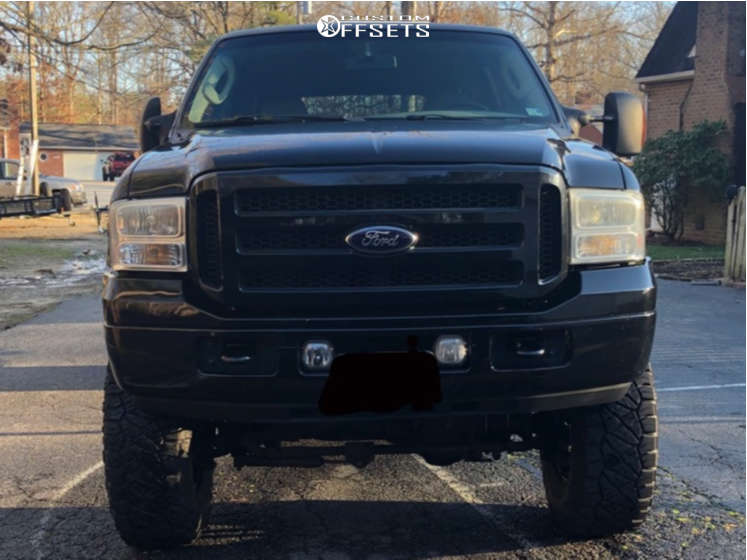 2005 Ford Excursion with 18x9 -12 MB Wheels Tko and 37/12.5R18 Nitto ...