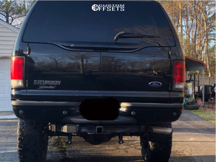 2005 Ford Excursion with 18x9 -12 MB Wheels Tko and 37/12.5R18 Nitto ...