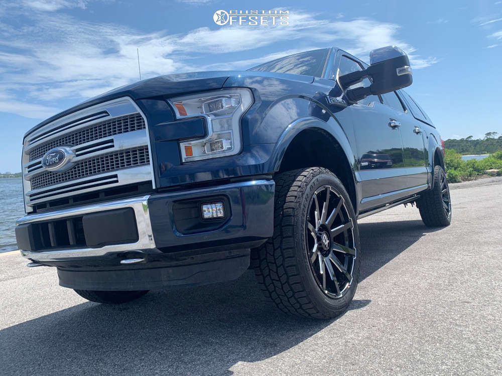 2016 Ford F-150 with 22x10 12 XD Xd847 and 285/45R22 Cooper Discoverer ...