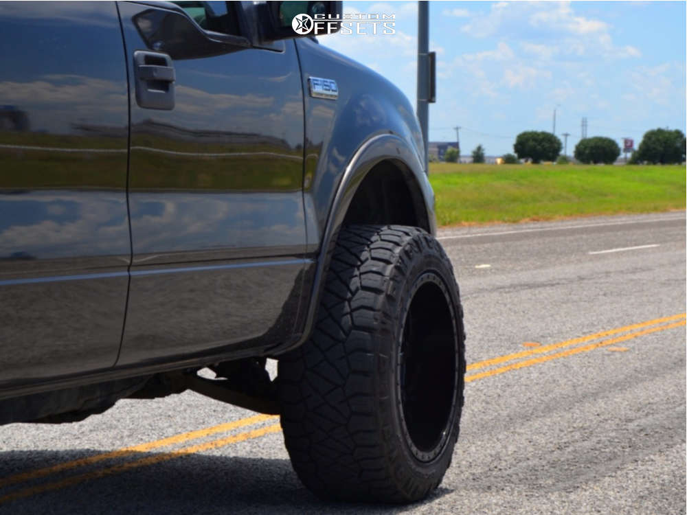 2008 Ford F-150 with 20x12 -44 Fuel Sledge and 33/12.5R20 Nitto Ridge ...